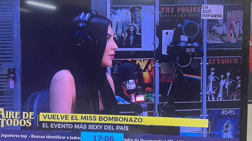 [VIDEO] "Les quiero pedir a las chicas que se animen, Miss Bombonazo ...